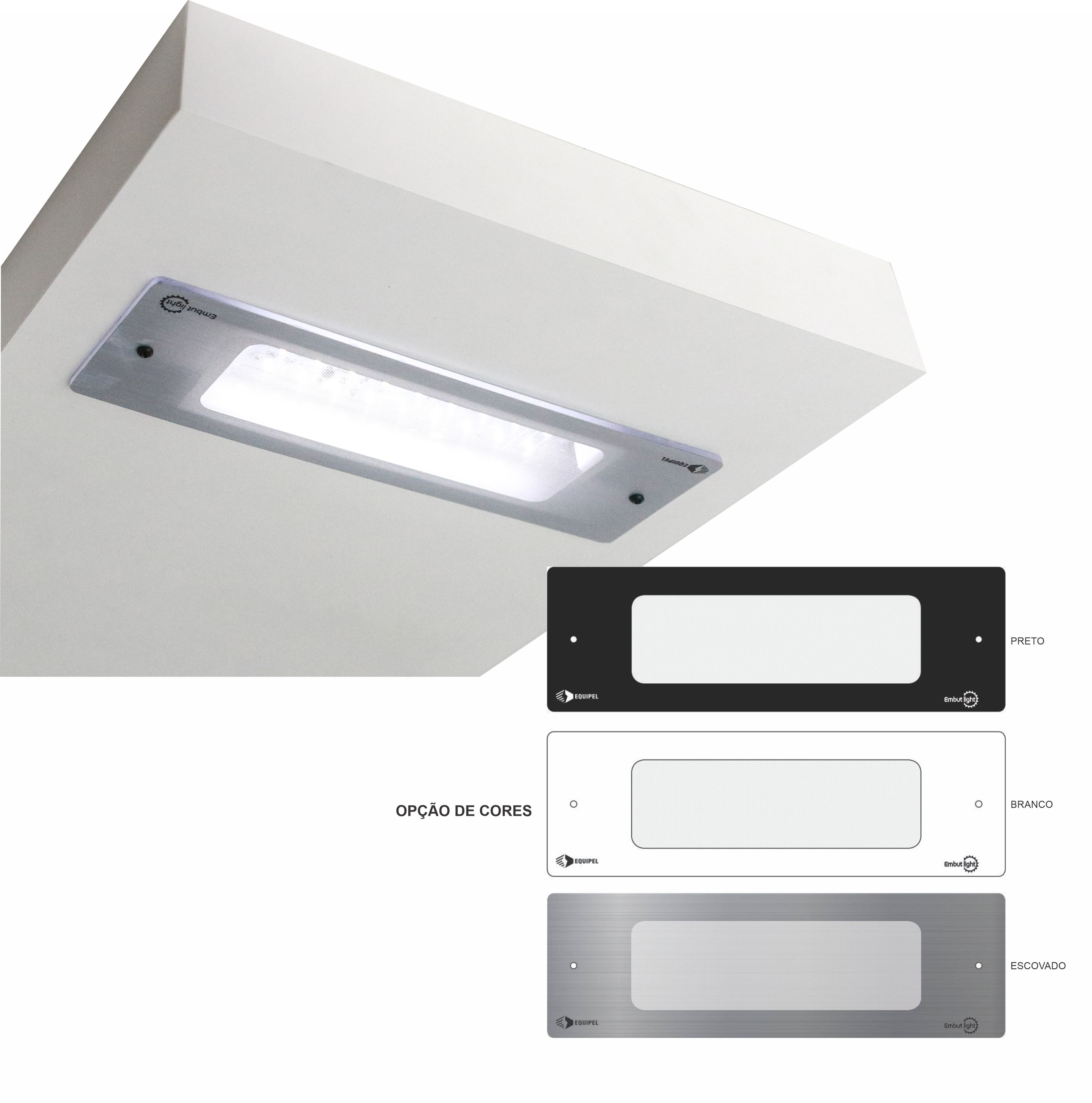 Luminária Embut Light – Equipel